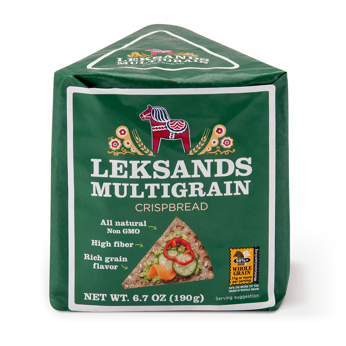 Leksands® Multigrain Crispbread Triangles - Lars Own